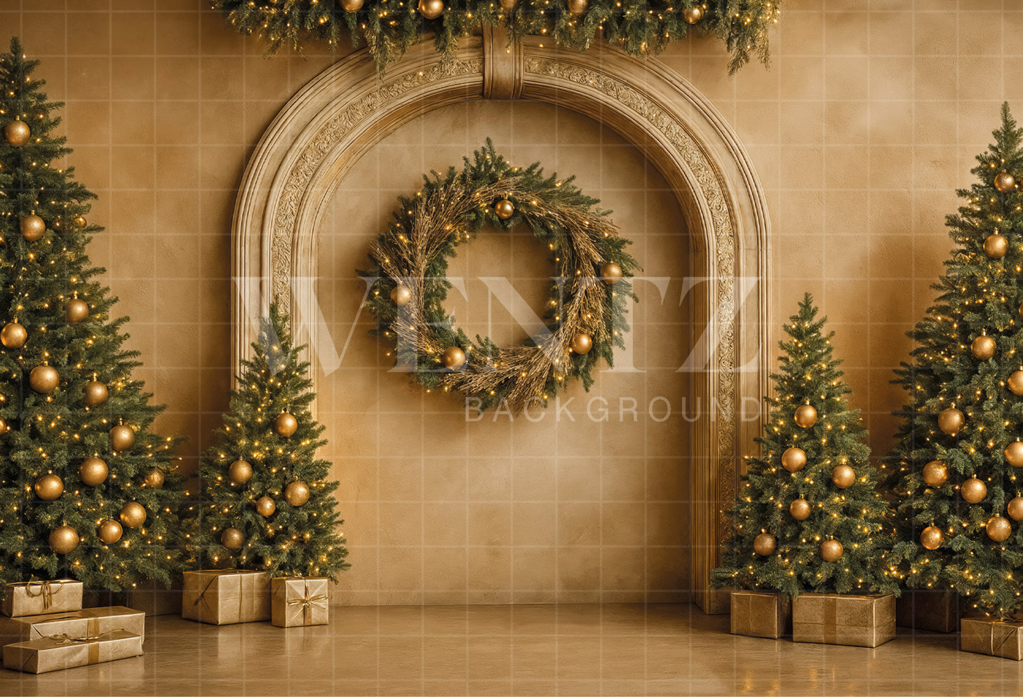 Fundo Fotográfico em Tecido Natal / Backdrop 7439